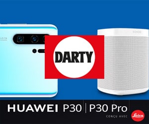 Smartphone Huawei P30/P30 Pro + Enceinte Sono One OFFERTE